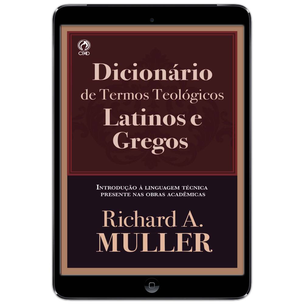 Dicionário de Termos Teológicos Latinos e Gregos - CPAD Digital